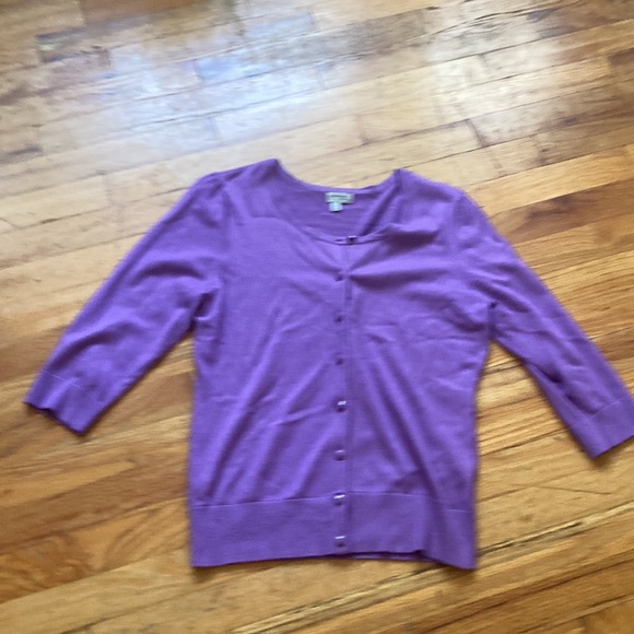 Halogen | Sweaters | Halogen Purple Cardigan Sweater | Poshmark